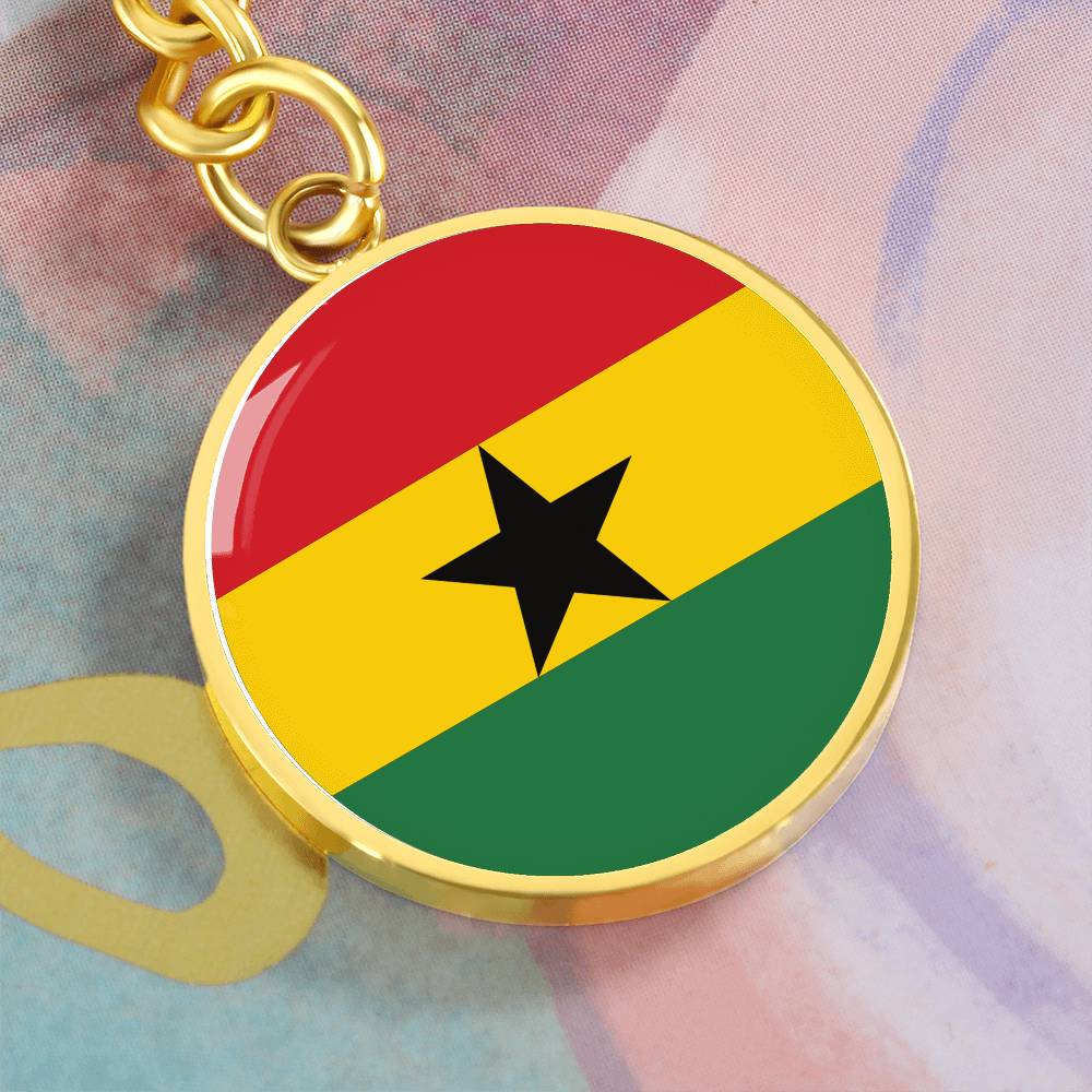 Keychain | Ghana Flag – Accra-Pala